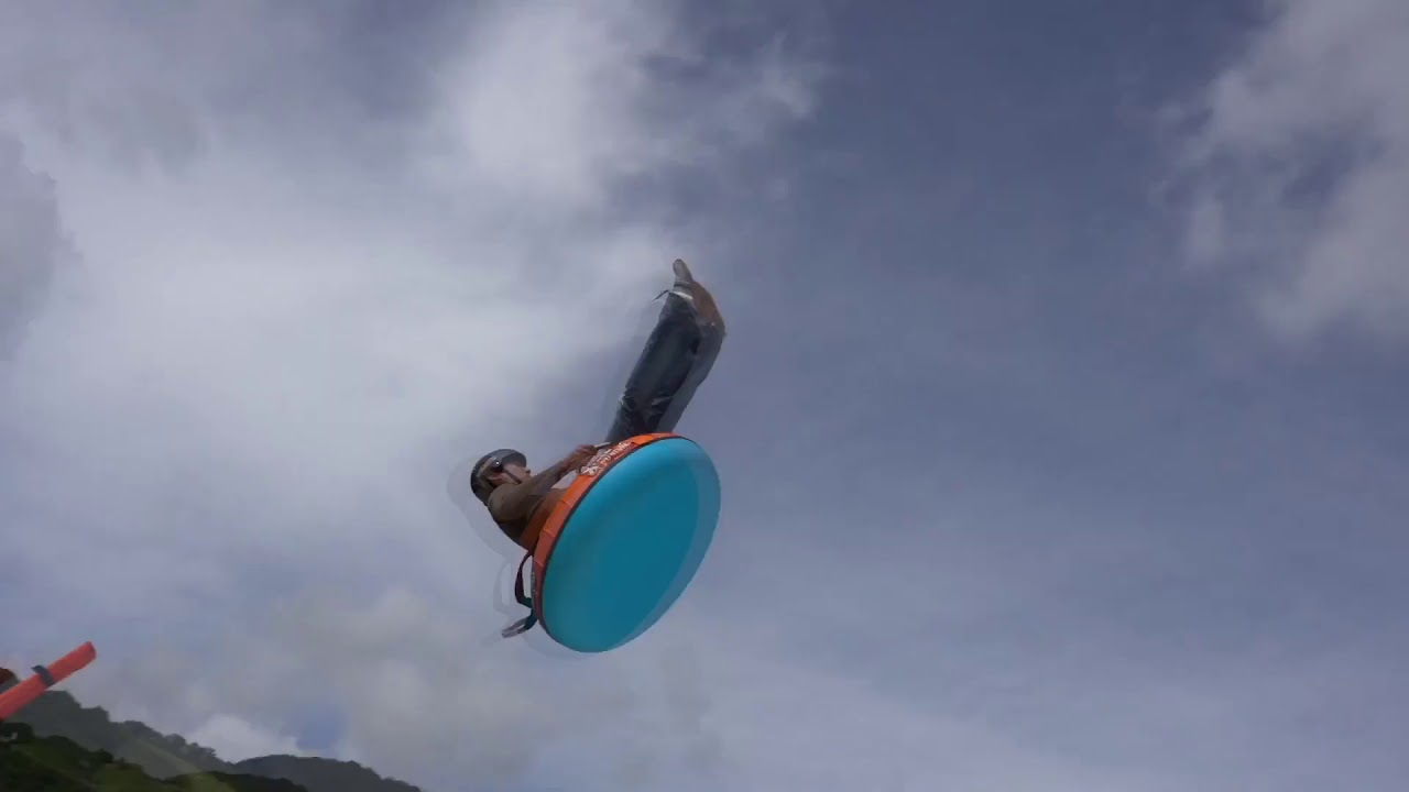 Tubby Jump @Tsugaike Kogen resort | Neveplast summer tubing - YouTube