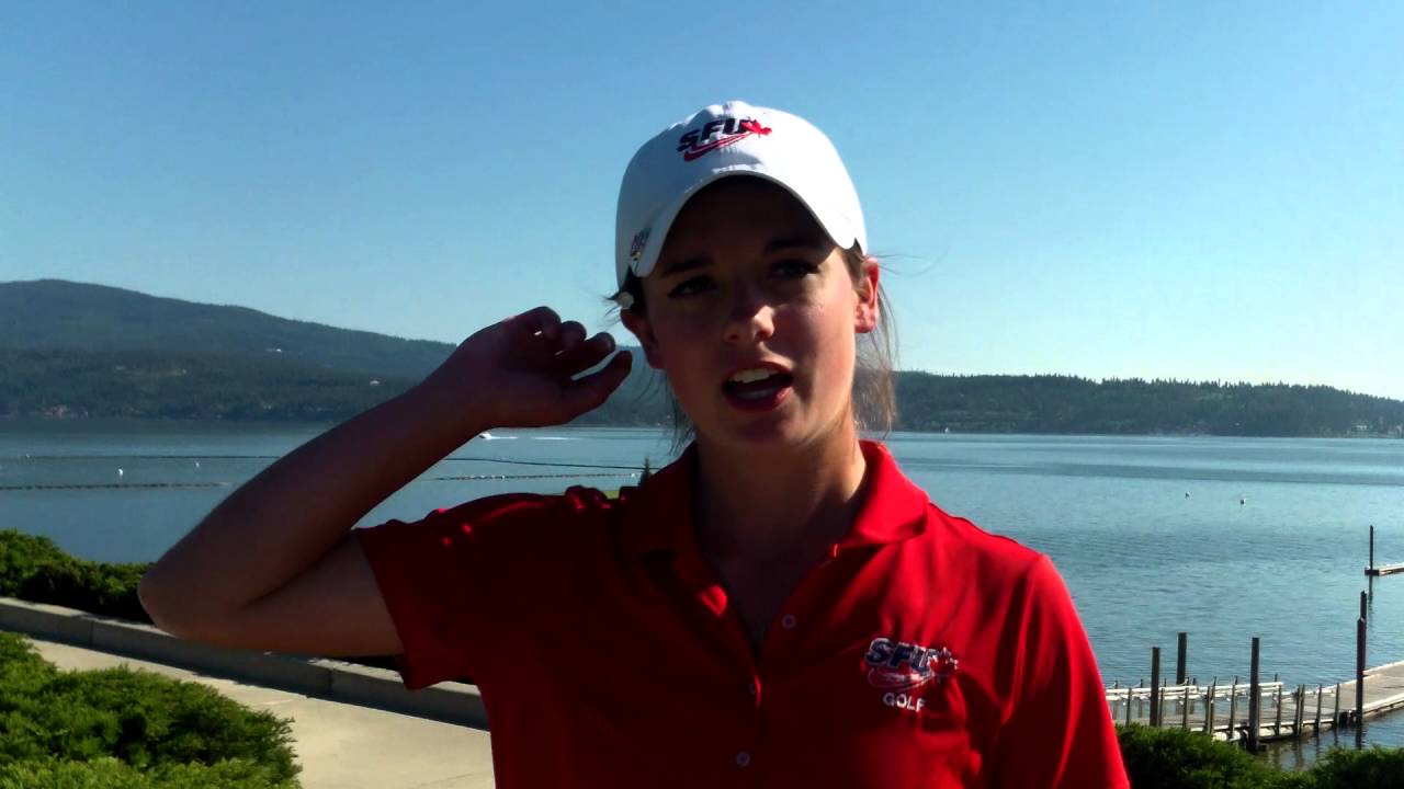 GNAC Women's Golf Championships - Michelle Waters - YouTube