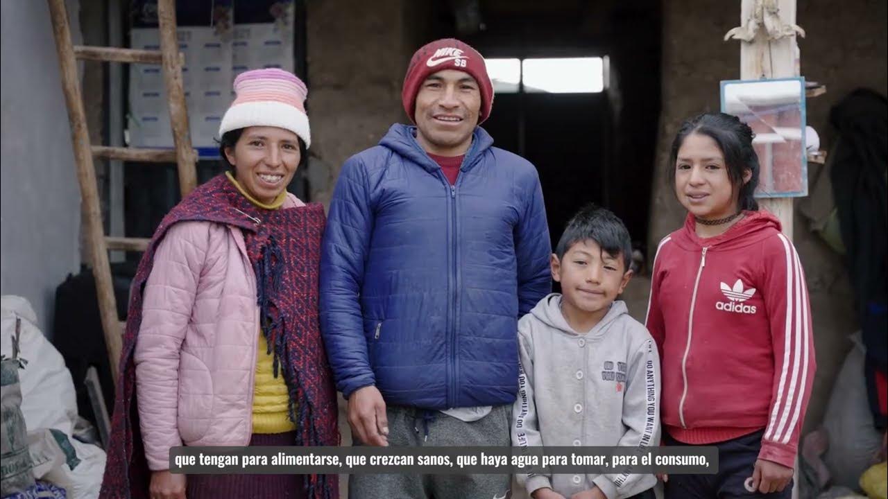 Conoce la historia de Diego y su familia frente a las sequías y heladas ...