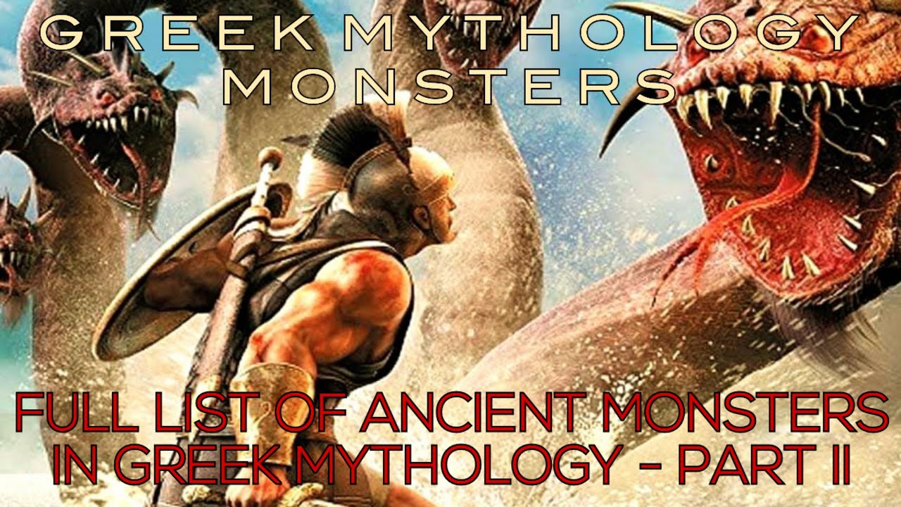 A Closer Look at the Monstrous Creatures of Ancient Greek Mythology ...
