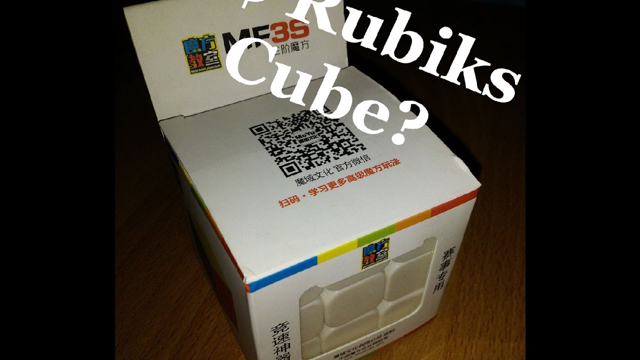 Rubiks Cube : MF3S Unboxing | Review - YouTube