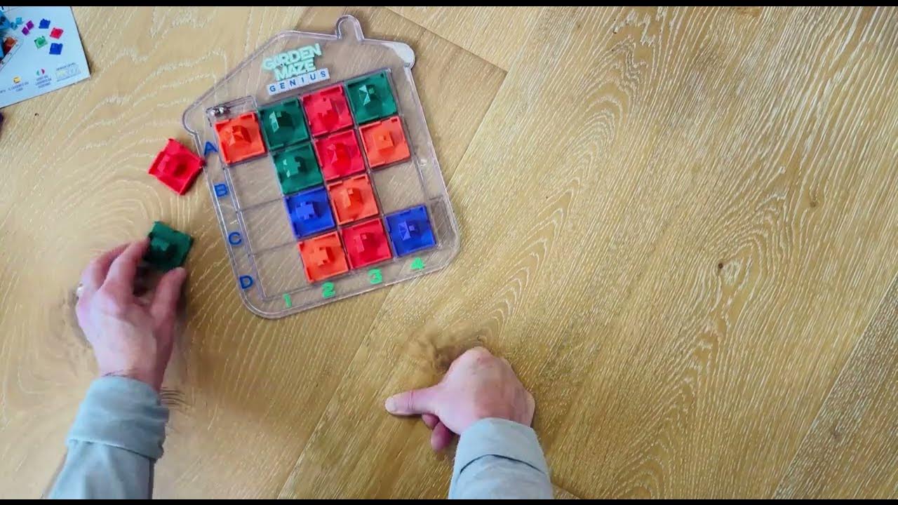 Genius Garden Maze Puzzle Game - YouTube