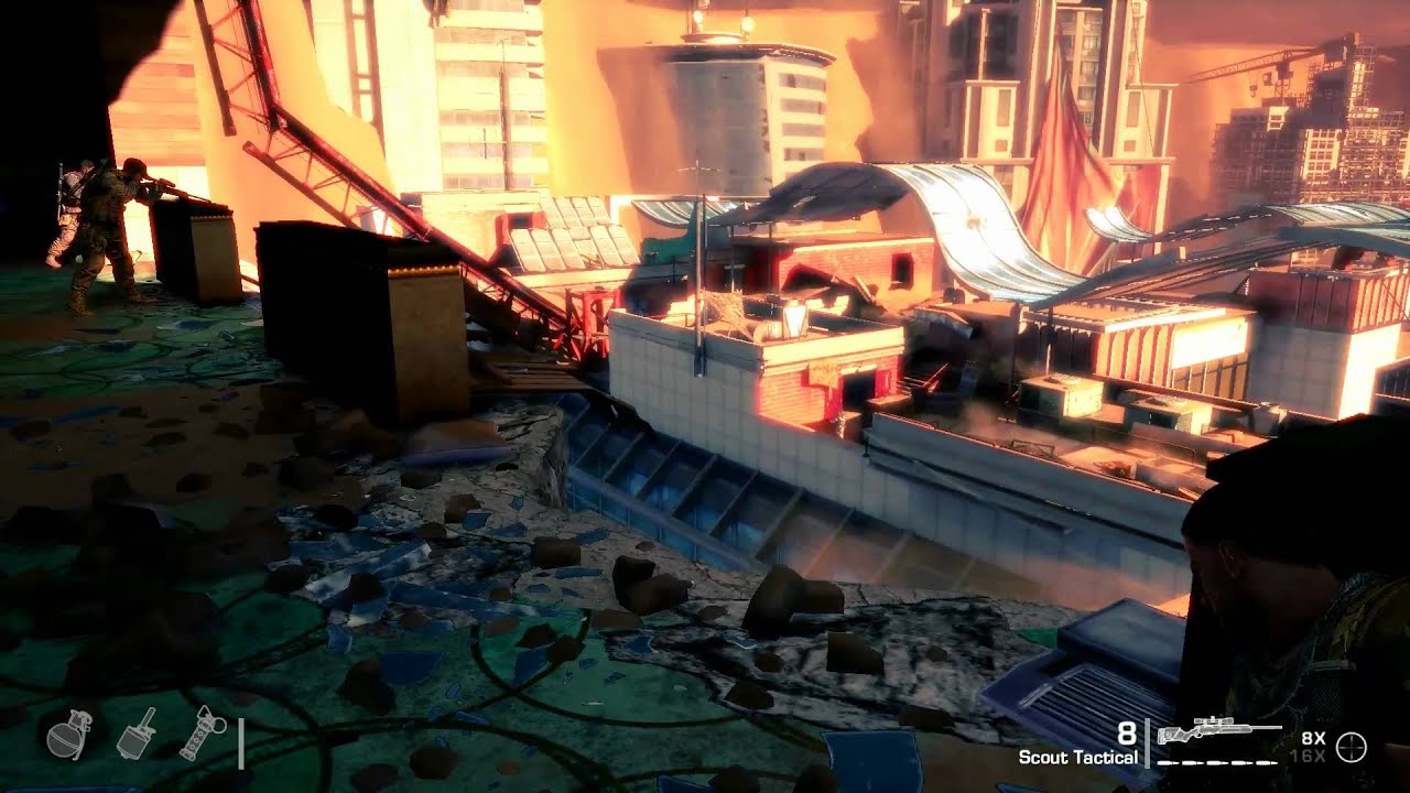 Spec Ops The Line PC version 1080p gameplay; graphics maxed out - YouTube