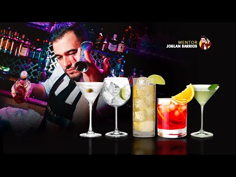 5 cocteles con GIN más FAMOSOS del mundo 🍹