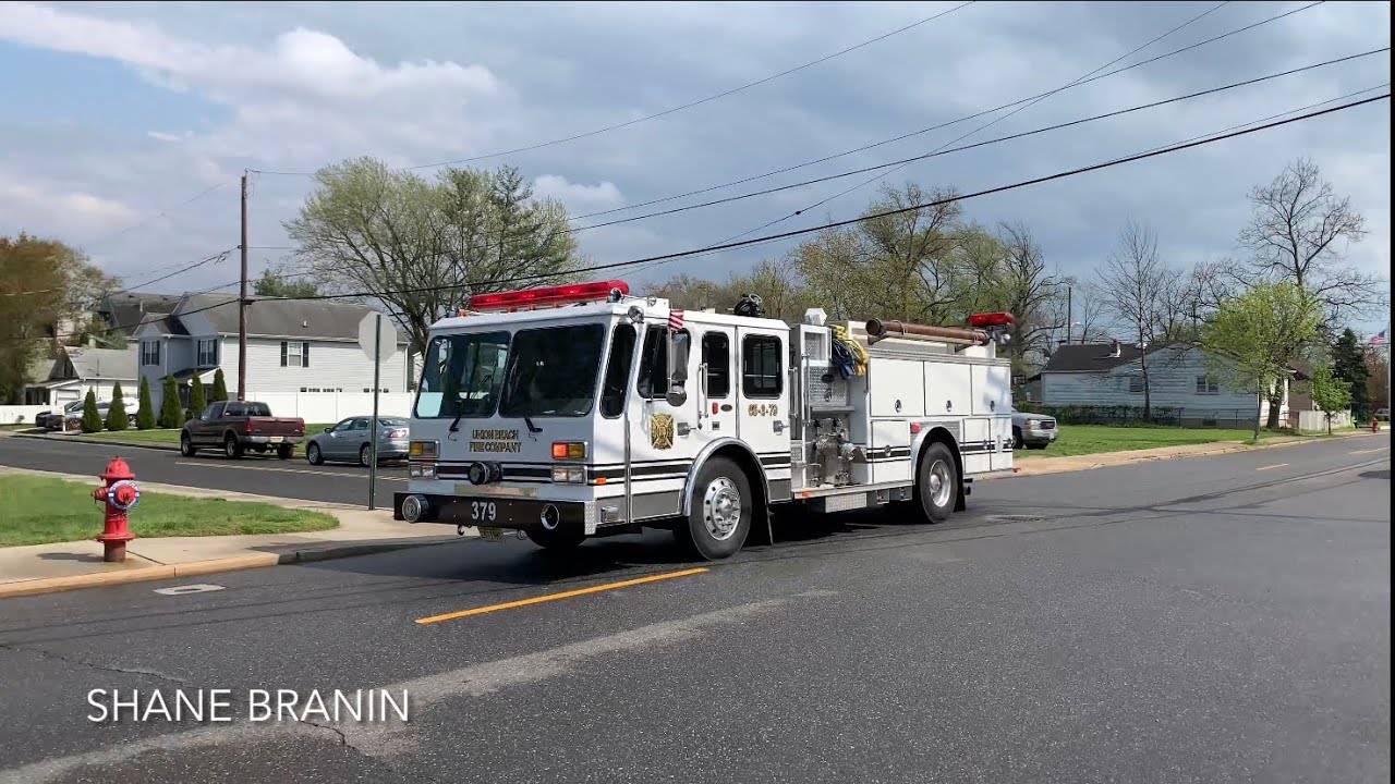Union Beach Fire Department Engine 65-3-79 Responding 4/21/21 - YouTube