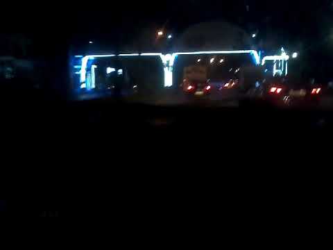 Arabada gece golgenin actim
