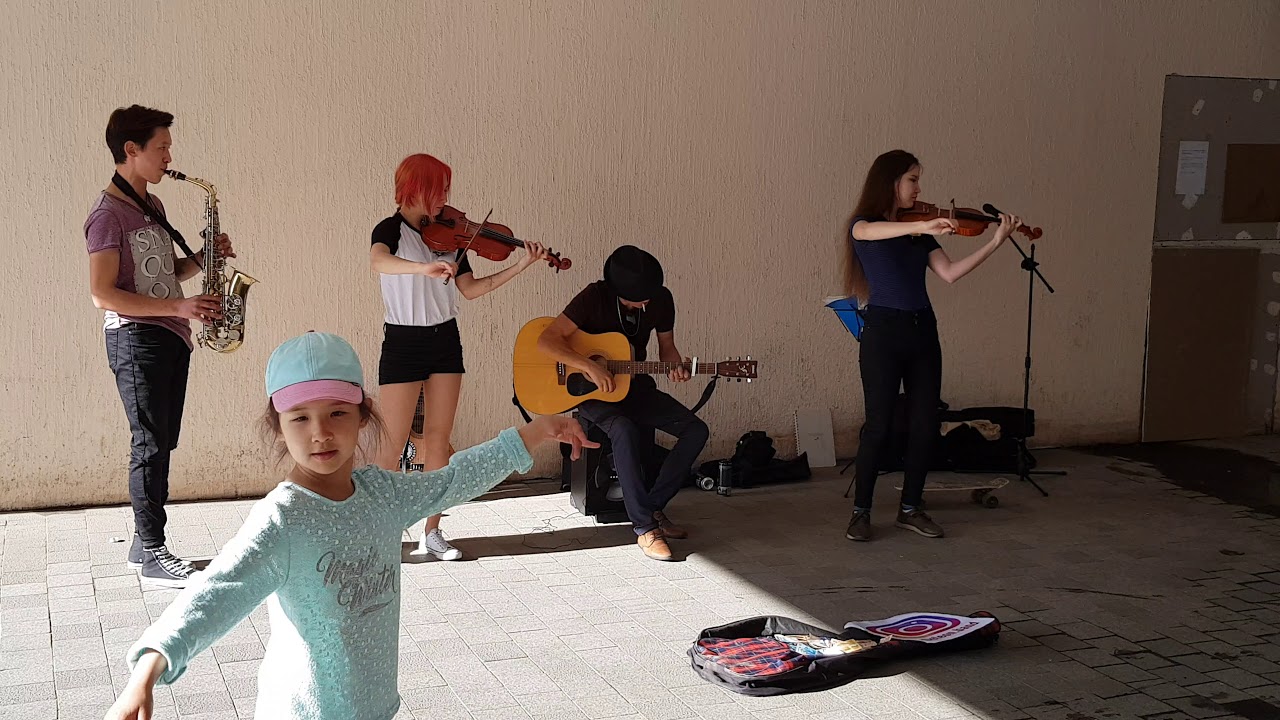 Game of thrones theme Almaty Arbat - YouTube