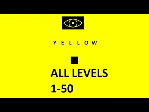 Yellow by Bart Bonte Game. All levels completed. Fast Gameplay - YouTube