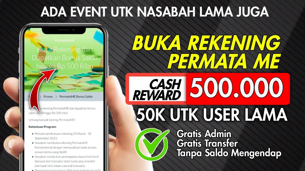 Buka Rekening Permata Bonus 500 Ribu | Bonus Pengguna Baru dan Lama ...