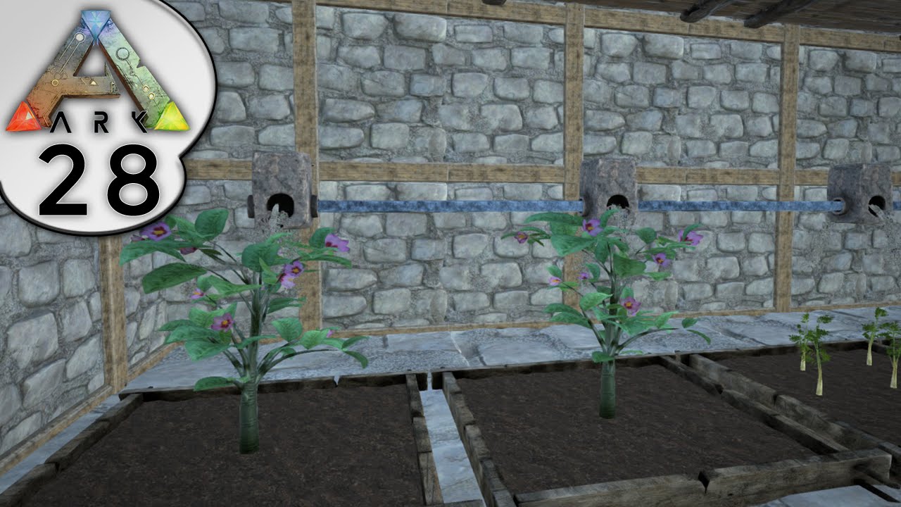 ARK: Survival Evolved - BUILDING A FARM - S2E28 - Let's Play Gameplay ...