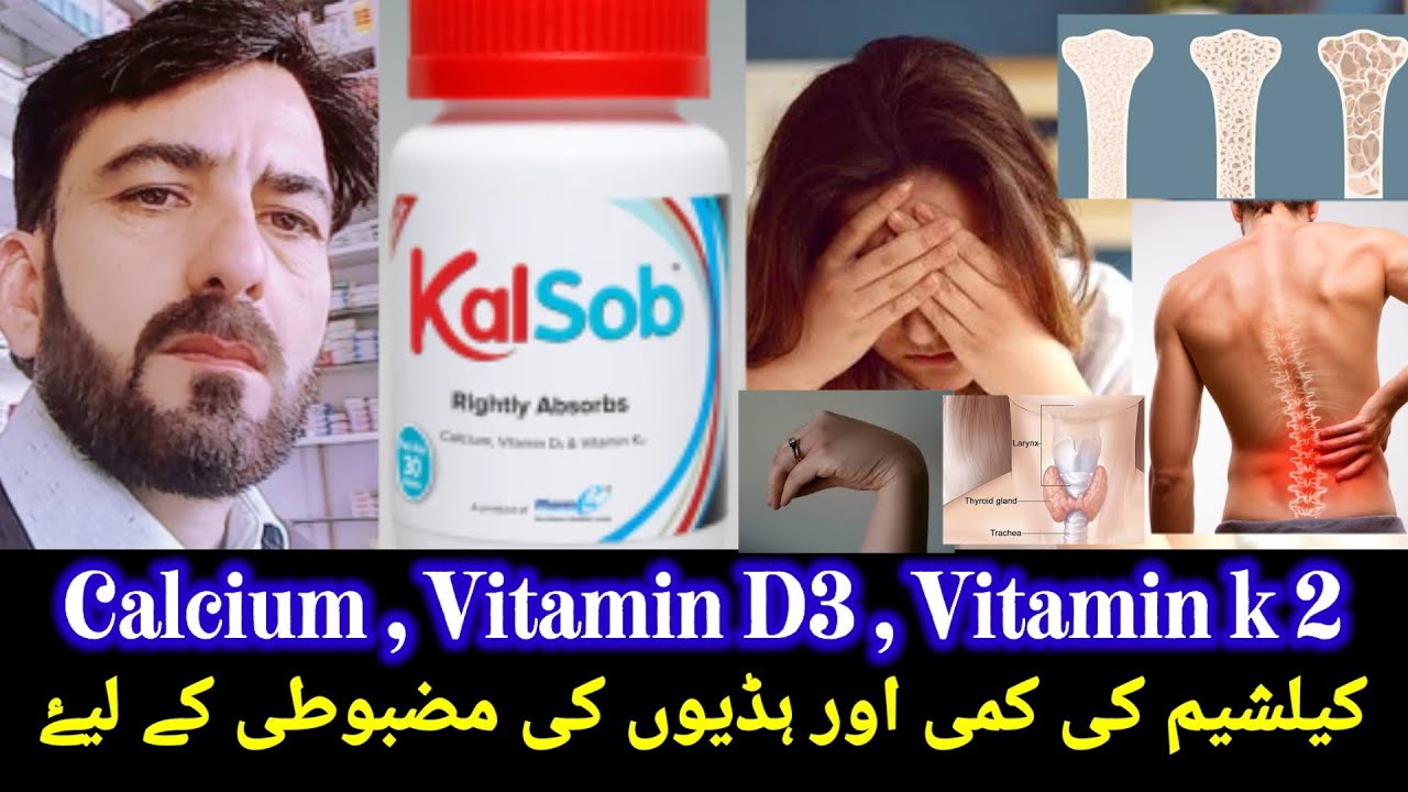 kalsob tablet uses in urdu | calcium vitamin D3 Vitamin k2 best for ...