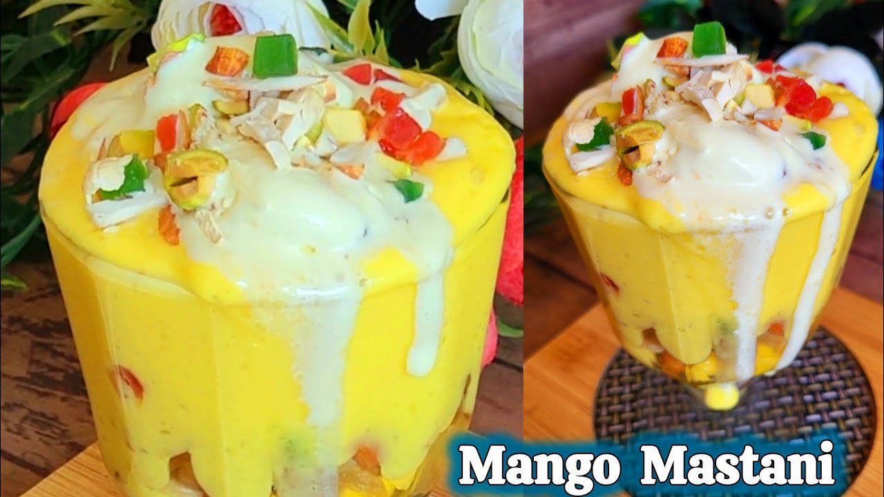 Mango Mastani - मैंगो मस्तानी - How to make Pune's Mango Mastani Recipe ...