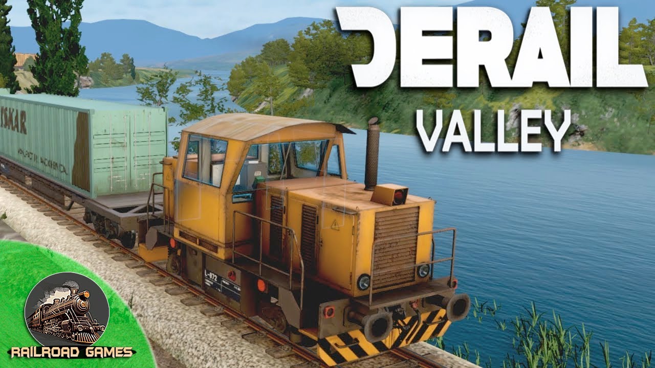 Derail Valley railroad games work day 11 (Train Simulator) - YouTube