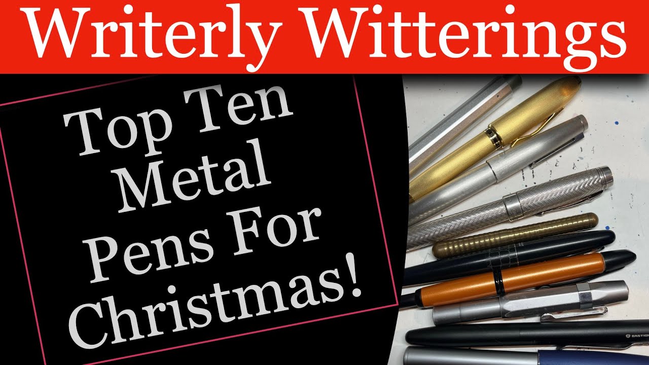 Ten Metal Pens for Christmas - YouTube