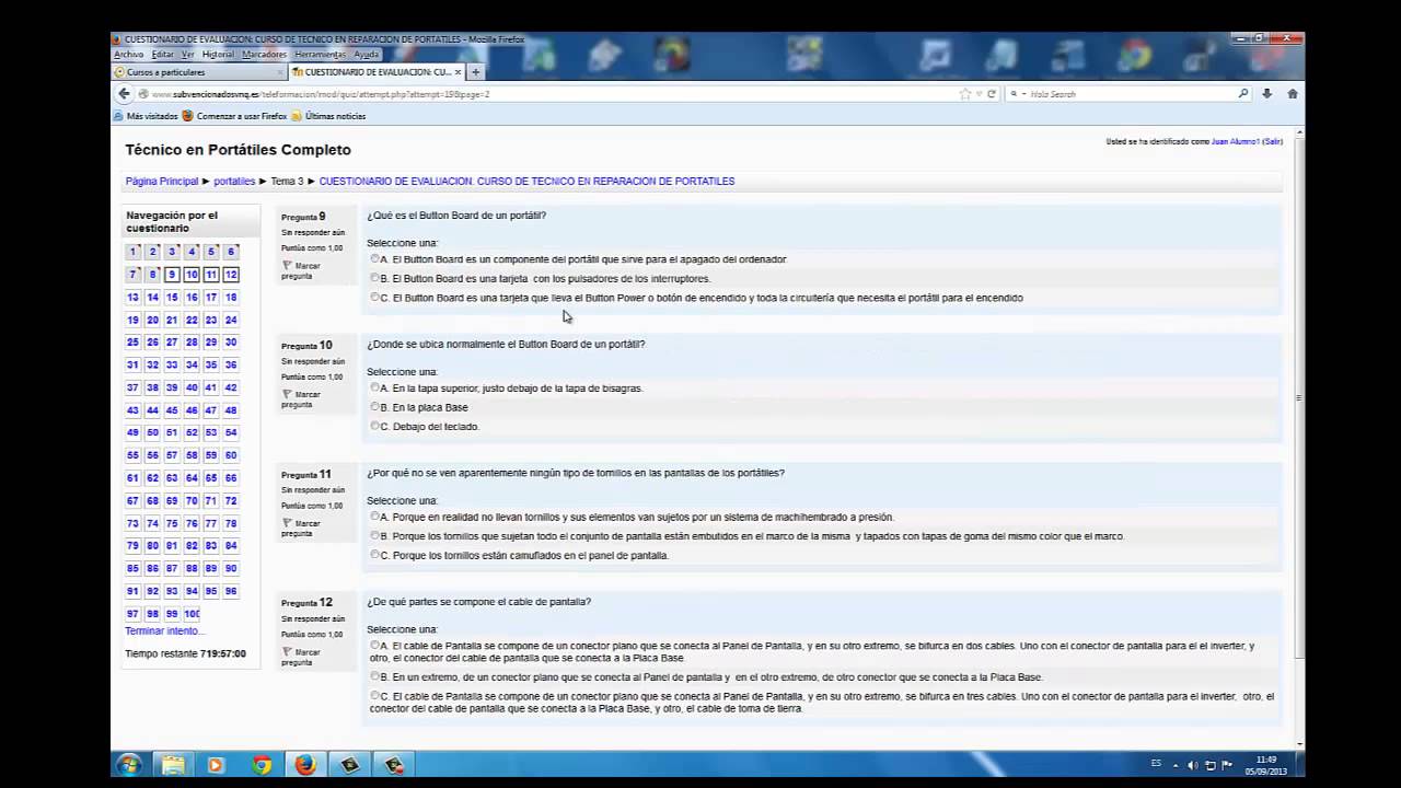Cómo realizar el examen online - YouTube