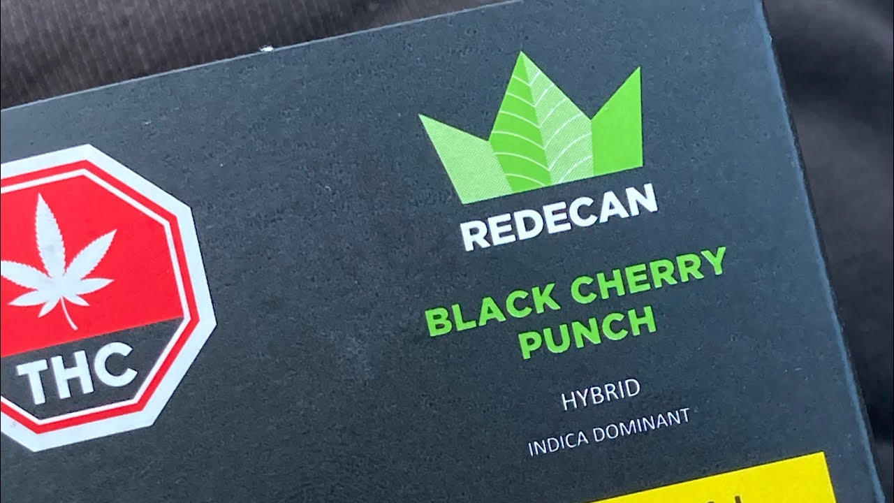 REDECAN 🍁 BLACK CHERRY 🍒 PUNCH 🥊 20.1% THC Indica 🌿 - YouTube