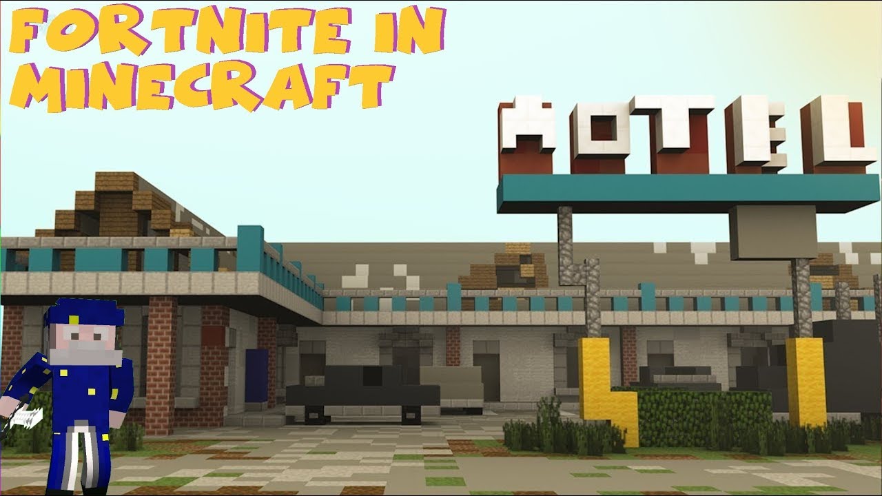 BATTLE ROYALE MINECRAFT | EPISODE 4 | MAP MOTEL (ps4) - YouTube