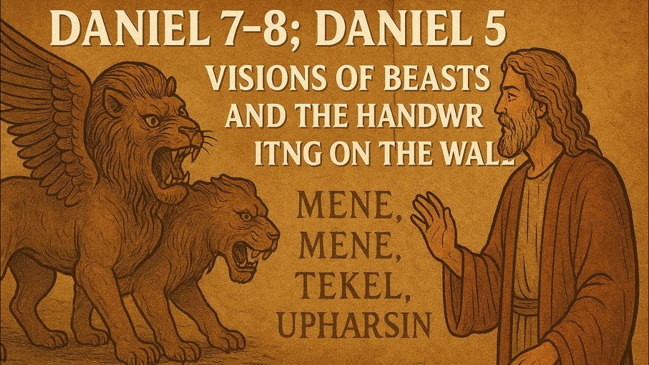Daniel 7–8; Daniel 5 | Visions of Beasts and the Handwriting on the ...