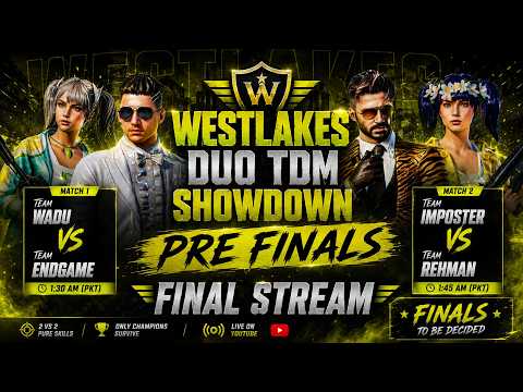 WESTLAKE TDM SHOWDOWN | PRE FINAL & GRAND FINAL 🏆