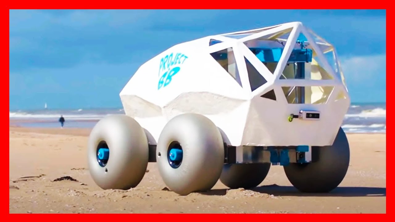 🚬 Este Robot se dedica a recoger COLILLAS de Cigarrillos en la ARENA de ...