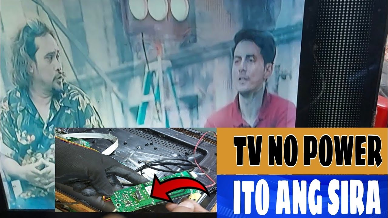 How To Repair LCD TV Not Working - YouTube