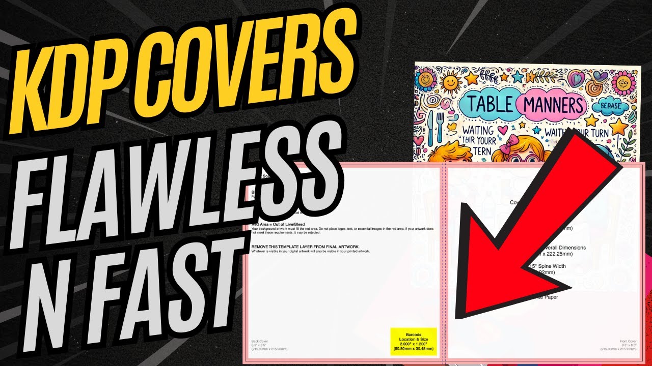 How to Design a Perfect KDP Cover Step by Step – 2025 - YouTube