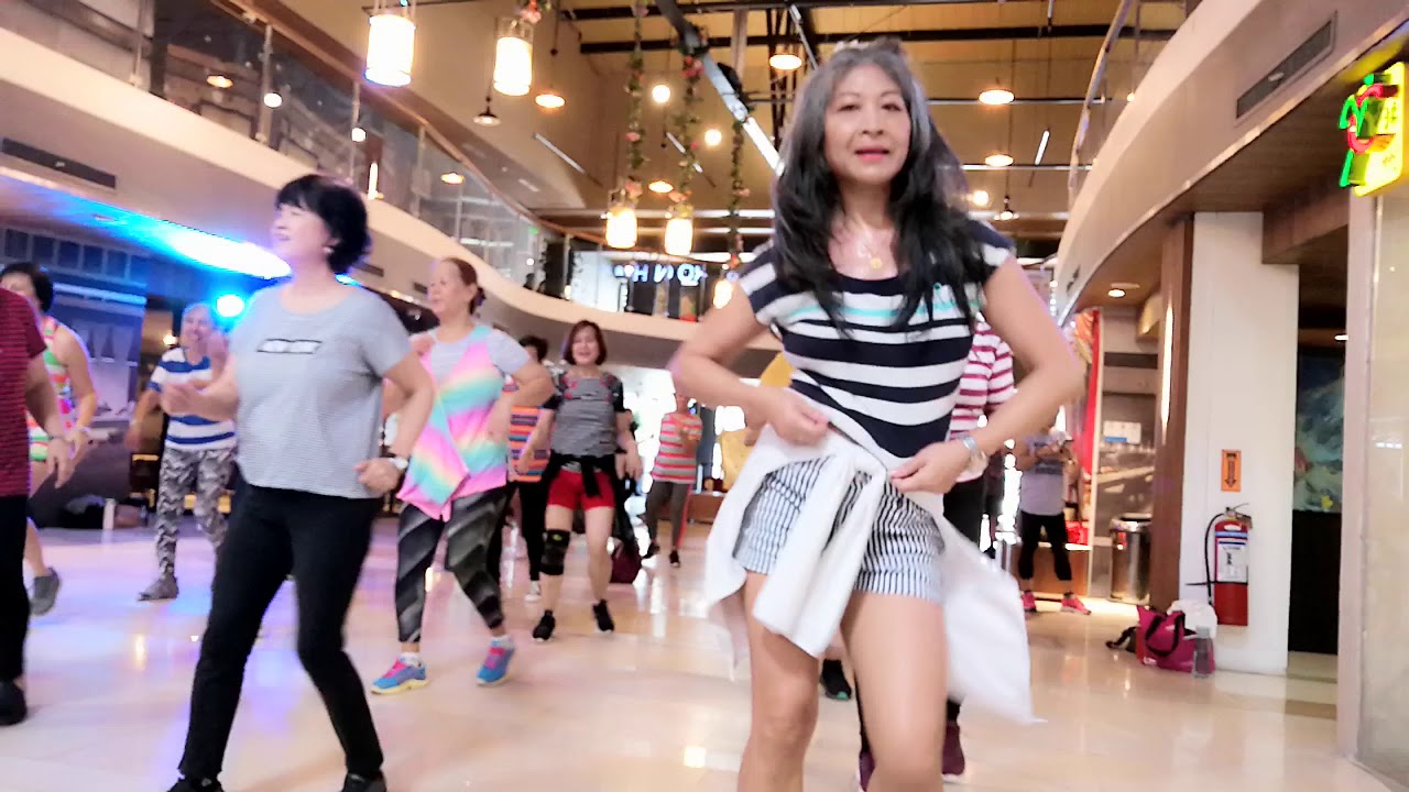 Beautiful Sunday line dance - YouTube