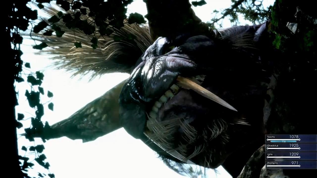 Final Fantasy XV: Episode Duscae - Encontrando o Behemoth Deadeye - YouTube