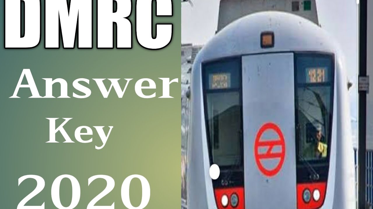 Dmrc answer key 2020 - YouTube