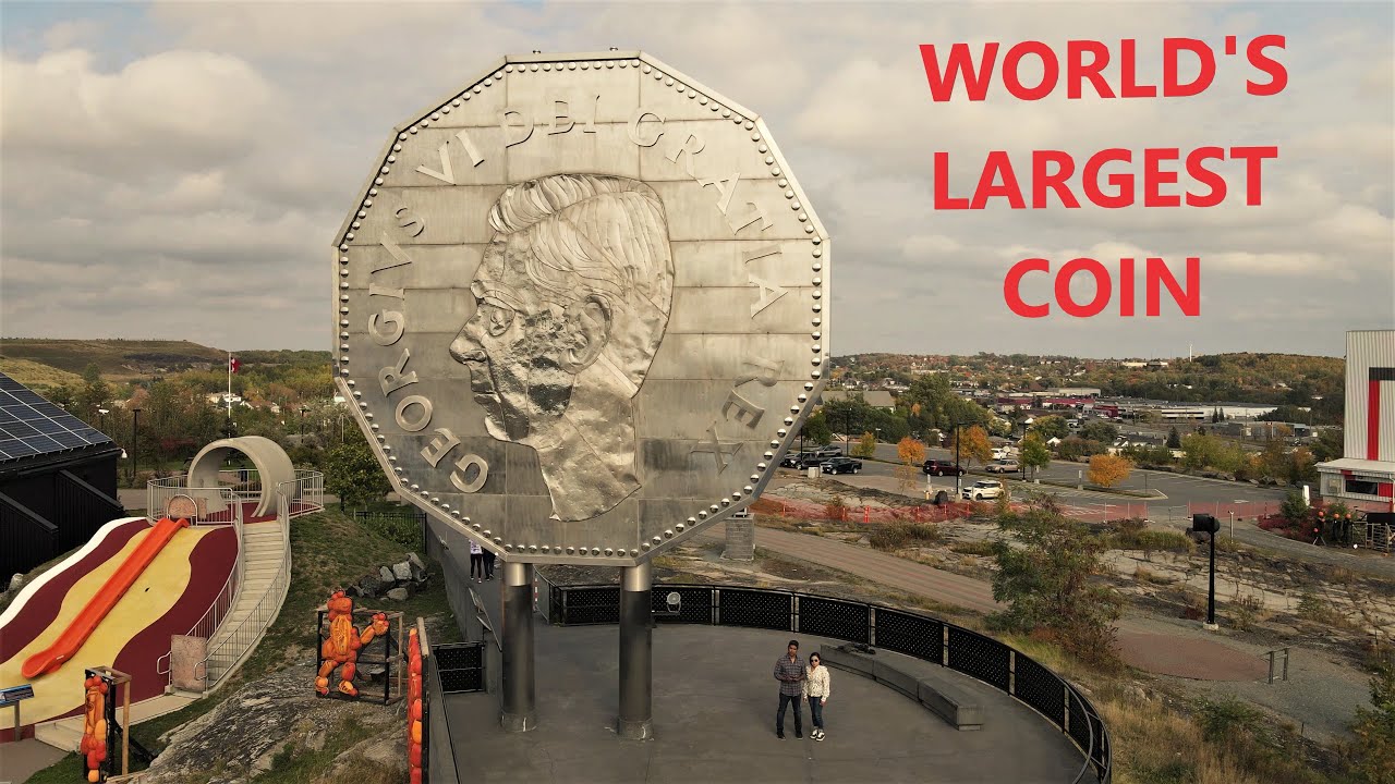 World's Largest Coin Big Nickel, Dynamic Earth |4K| - YouTube