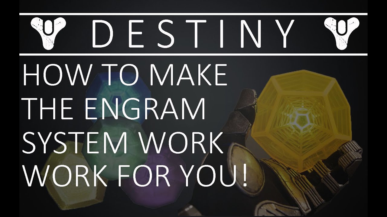 How To Make The Engram System Work For You! - YouTube