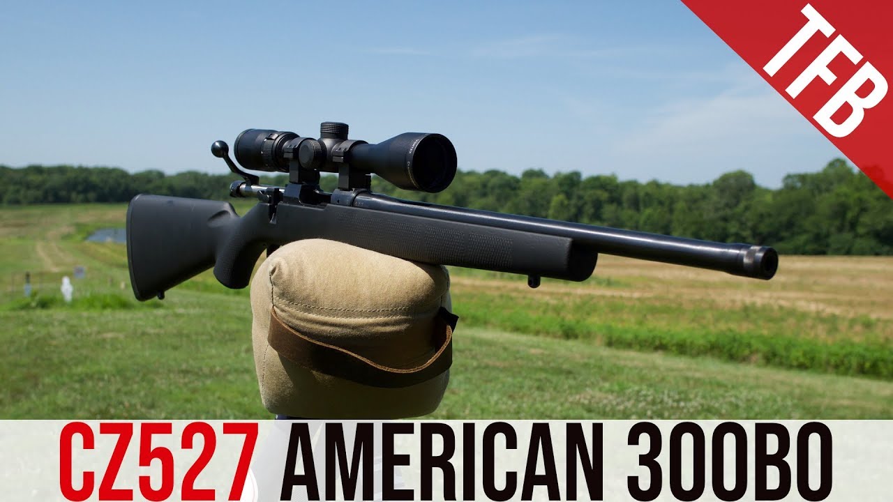 CZ 527 American 300 Blackout Review - YouTube