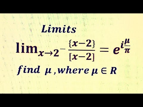 Limits involving greatest Integer Function and fractional part function ...