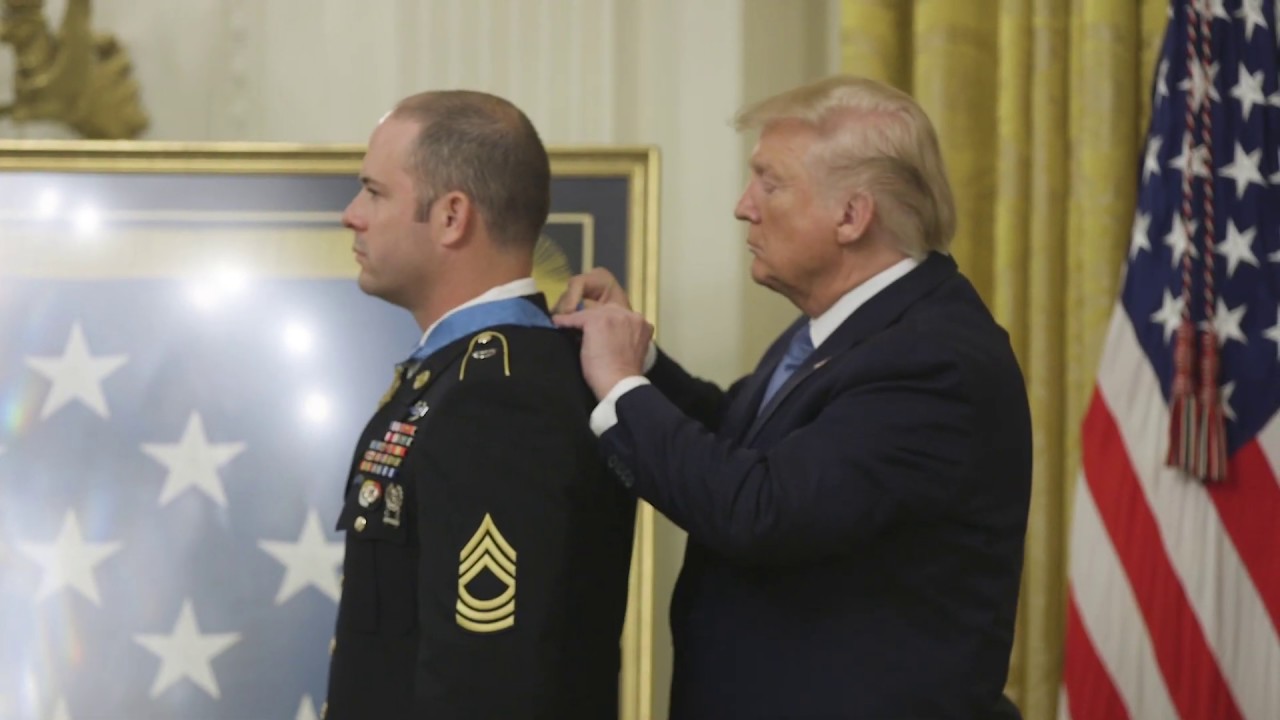 President Trump Presents Medal of Honor - YouTube