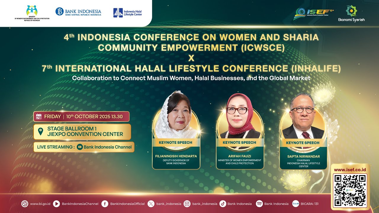 ICWSCE x INHALIFE : Collaboration to Connect Muslim Women, Halal ...