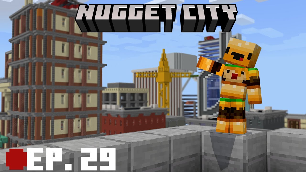 Minecraft Nugget City pt 29 LIVE WITH VIEWERS- road to 4k - YouTube
