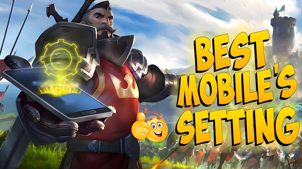 Best Setting For Mobile Player PvP And PVE Albion Online - YouTube