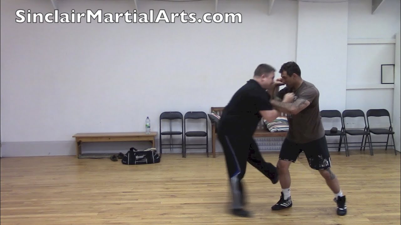 Tai chi tuishou for striking and mid range grappling - YouTube