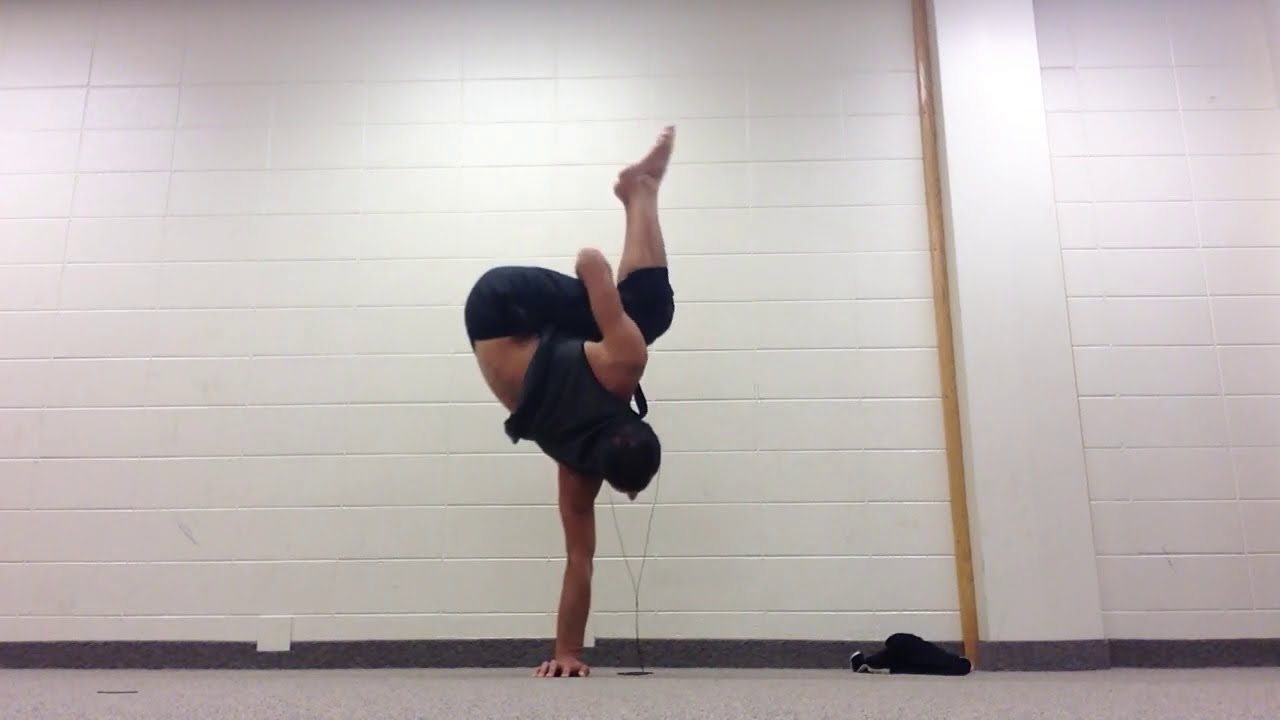 One Arm Handstand - Advanced Single Move entry into Tuck Figa - YouTube