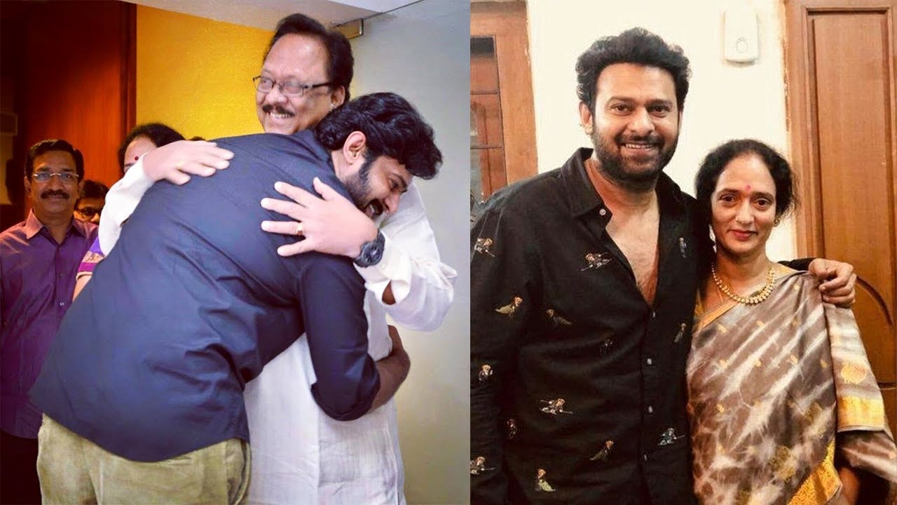 Prabhas family Inside house Unseen Moments| Prabhas family Members ...