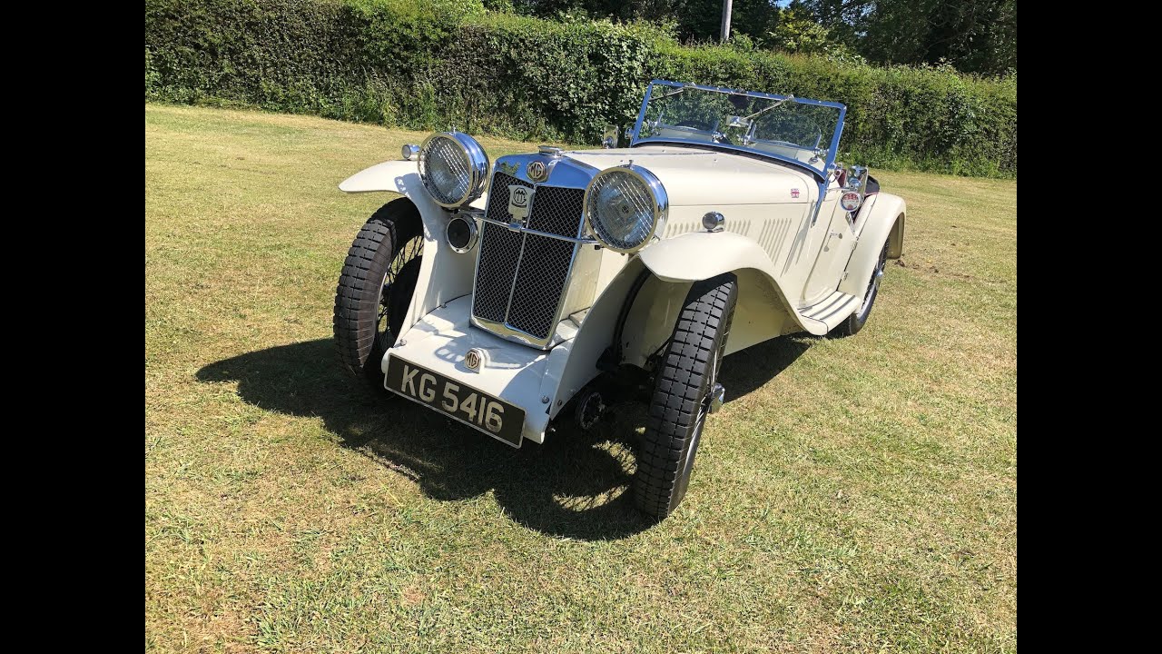 1933 MG 'L' Type Magna - YouTube