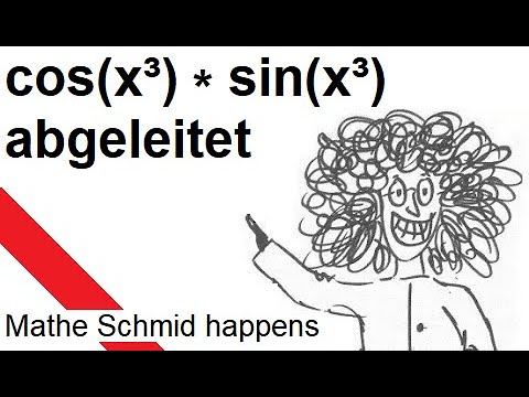 Die Ableitung von sin(x³) cos(x³) mit Produktregel und Kettenregel ...
