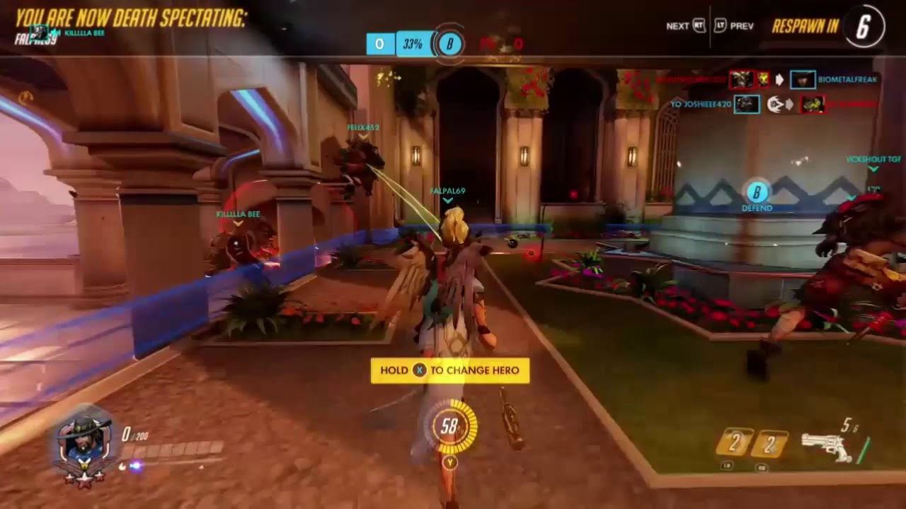Revived in spawn? (Overwatch) - YouTube