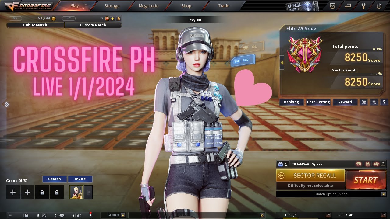 CROSSFIRE PHILIPPINES LIVE 1/1/2024 (happynewyear) - YouTube