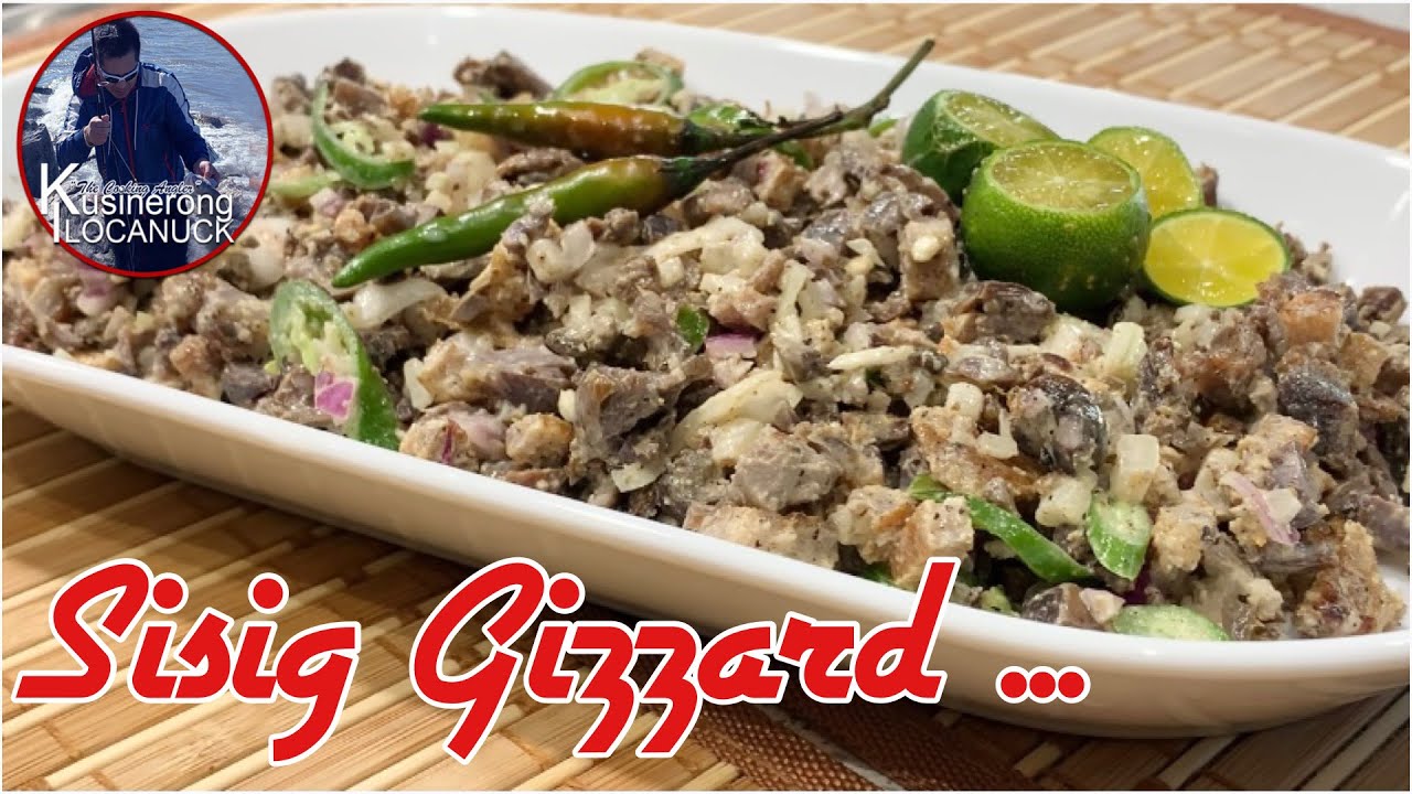 SISIG GIZZARD | SISIG BALUN-BALUNAN | CHICKEN GIZZARD SISIG | GIZZARD ...