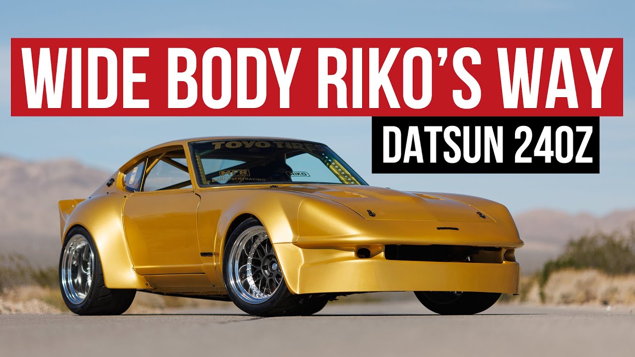 IMSA wide body street 240z - YouTube