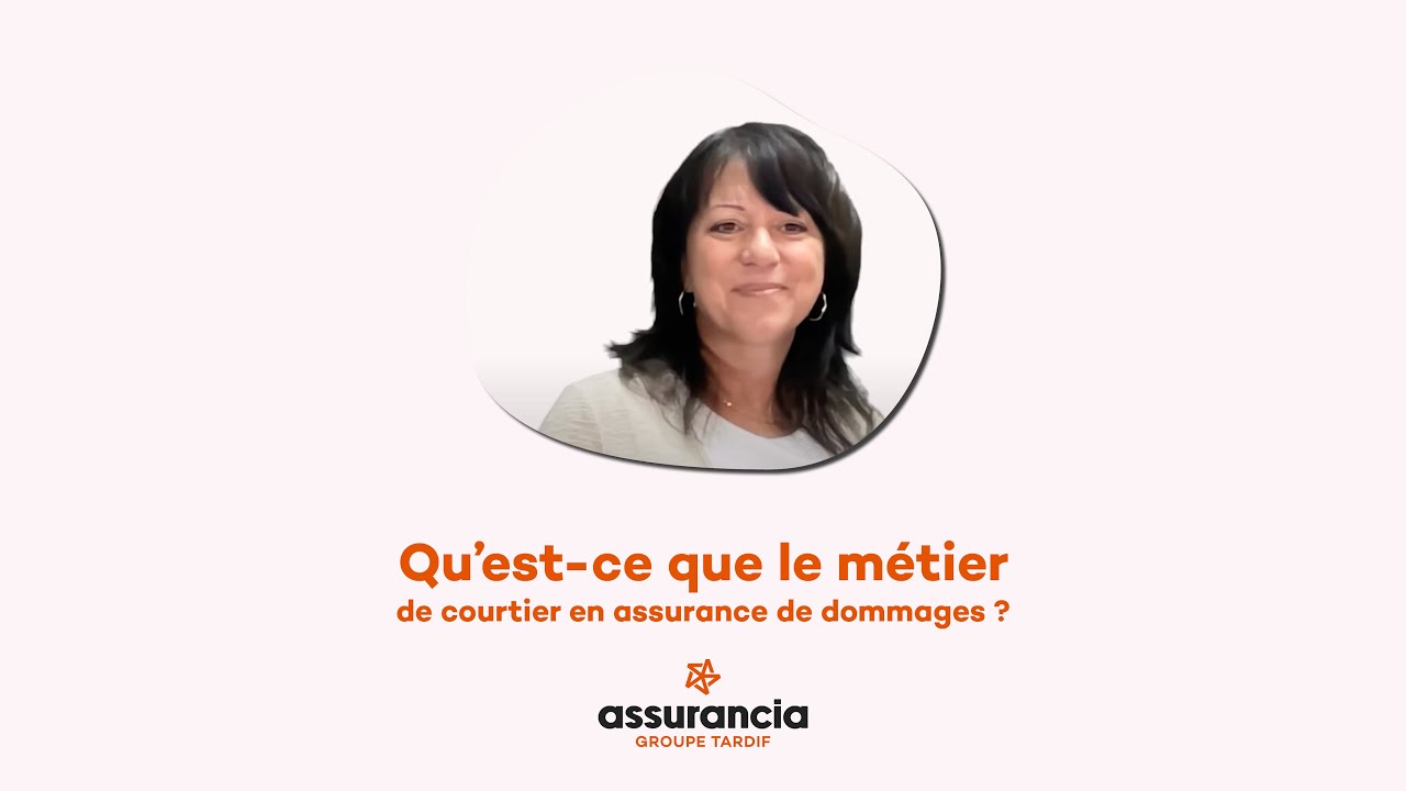 Présentation du métier de courtier en assurance de dommages - YouTube