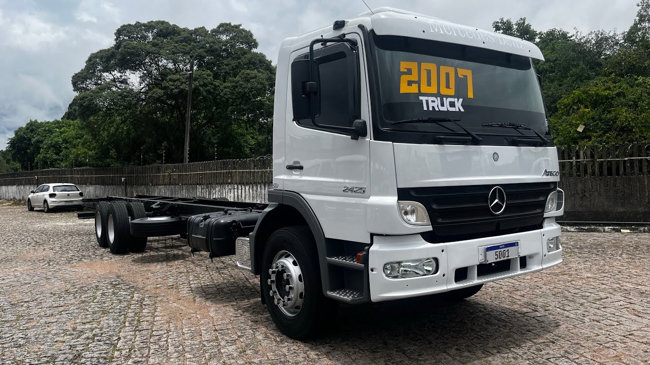 Mercedes Benz Atego 2425 ano 2007/07 - Valor R$ 200.000,00 - YouTube