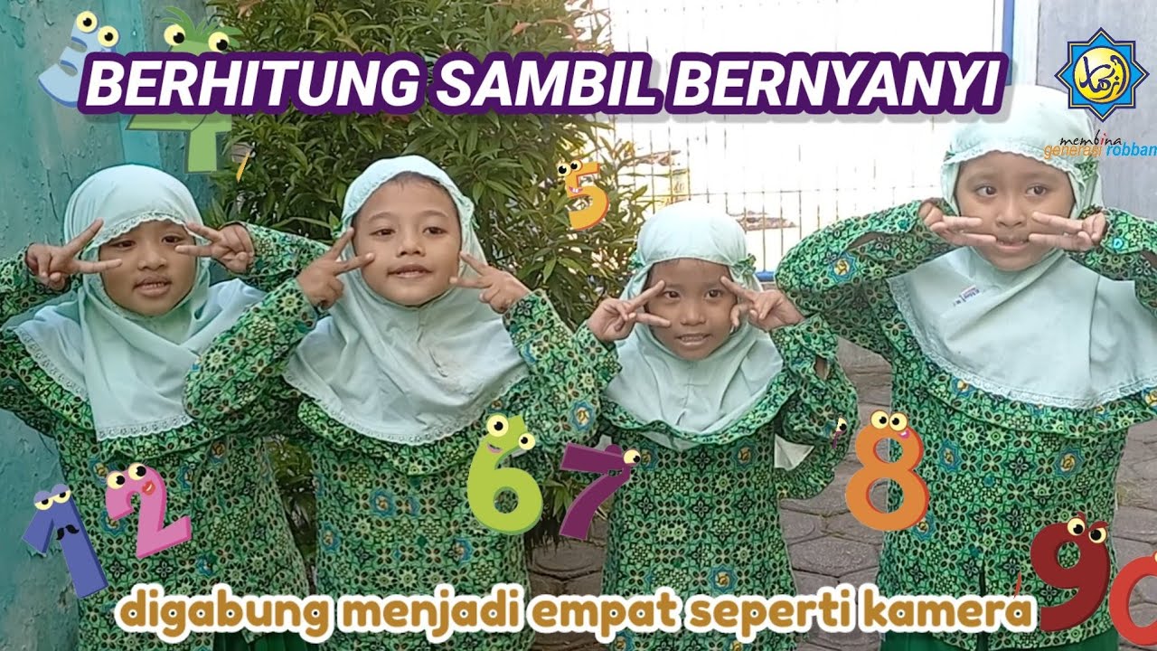 BERHITUNG SAMBIL BERNYANYI @tktahfidzalazhaartulungagu2916 - YouTube