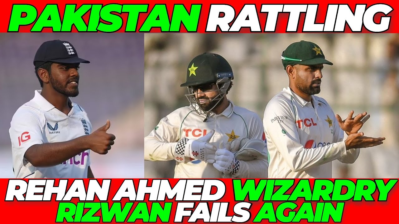 Pak 127/6 Young Rehan Ahmed RATTLING Pakistan | Rizwan FAILS AGAIN ...